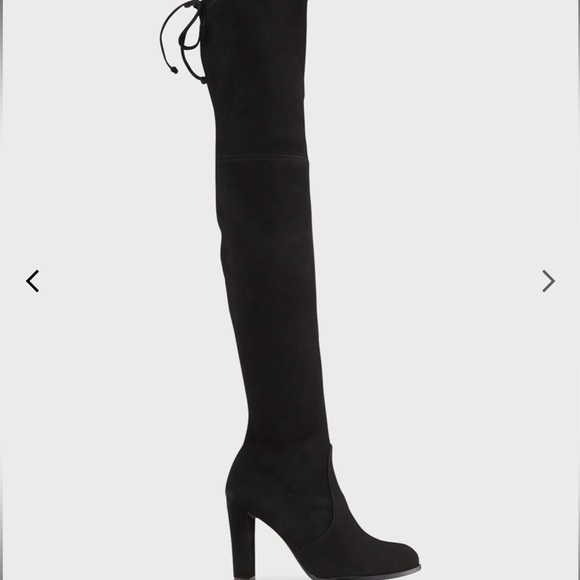 Stuart Weitzman Shoes Stuart Weitzman Highland Boot Worn Once Black